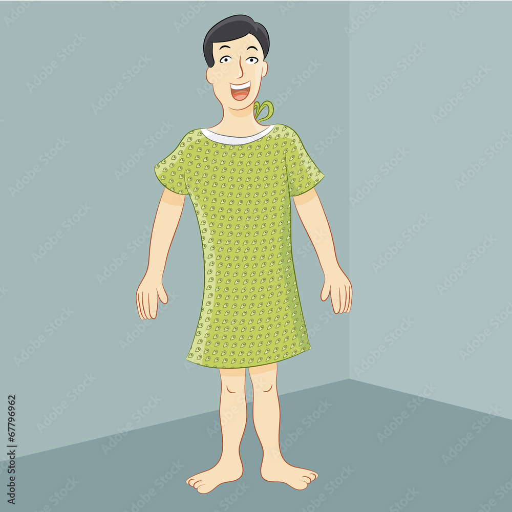 Hospital Gown Clip Art