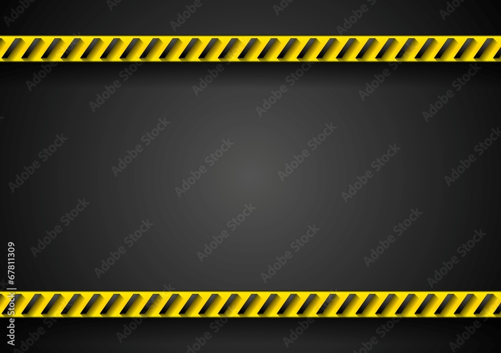 Danger tape abstract background Stock Vector | Adobe Stock