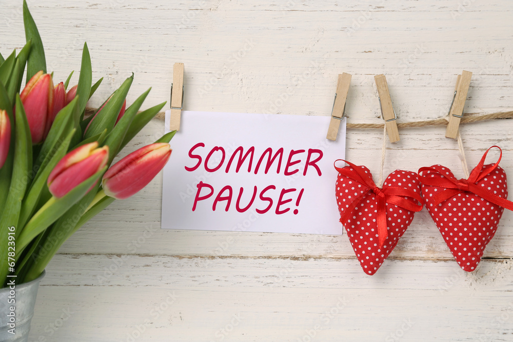 Sommerpause Stock-Foto | Adobe Stock