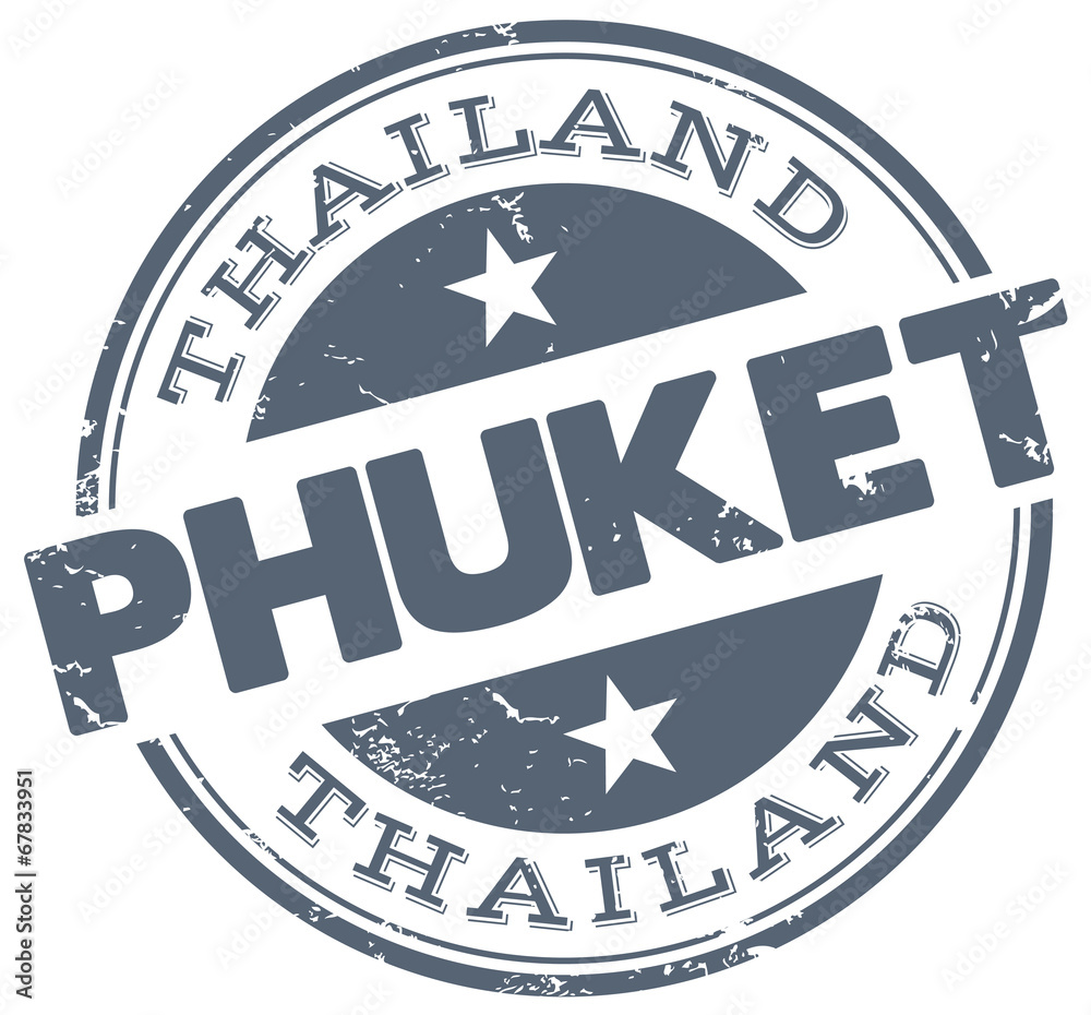 phuket stamp Stock Vector | Adobe Stock