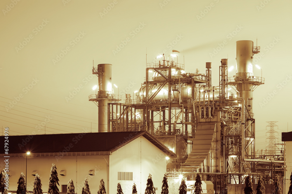 Deaerator heat exchanger or boiler feedwater for thermal power plant ...