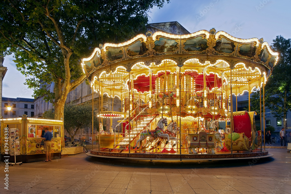 Karussell historisch Stock-Foto | Adobe Stock