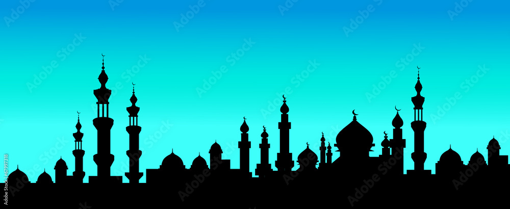 Mosque-Vector Stock Vector | Adobe Stock