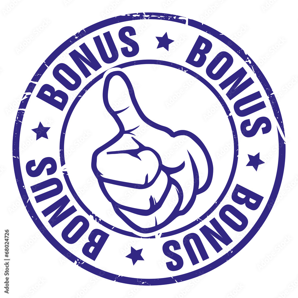 Stempel bonus Stock-Vektorgrafik | Adobe Stock