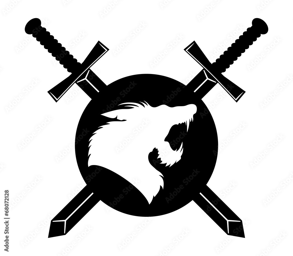 Werewolf sign. Stock Vector | Adobe Stock