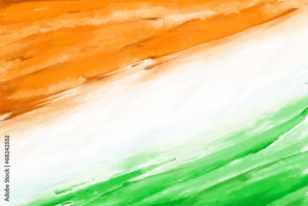 Indian Flag Stock Vector | Adobe Stock