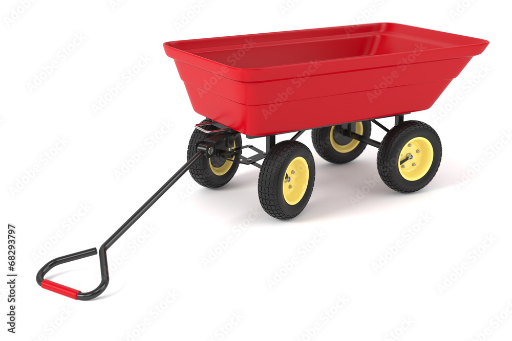 Hand trolley Stock Illustration | Adobe Stock