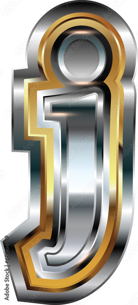 Fancy Script Letter J