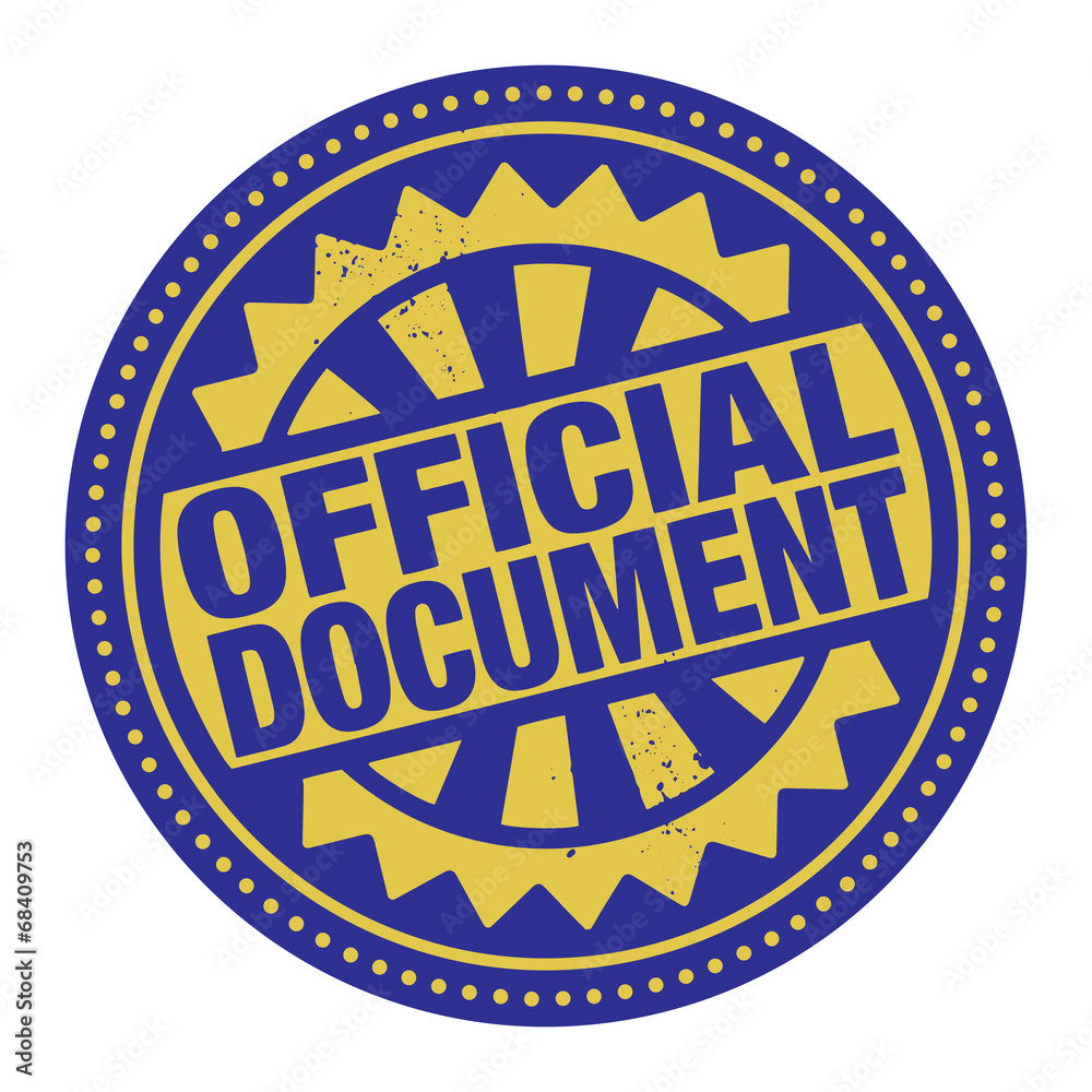 Original Document Stamp