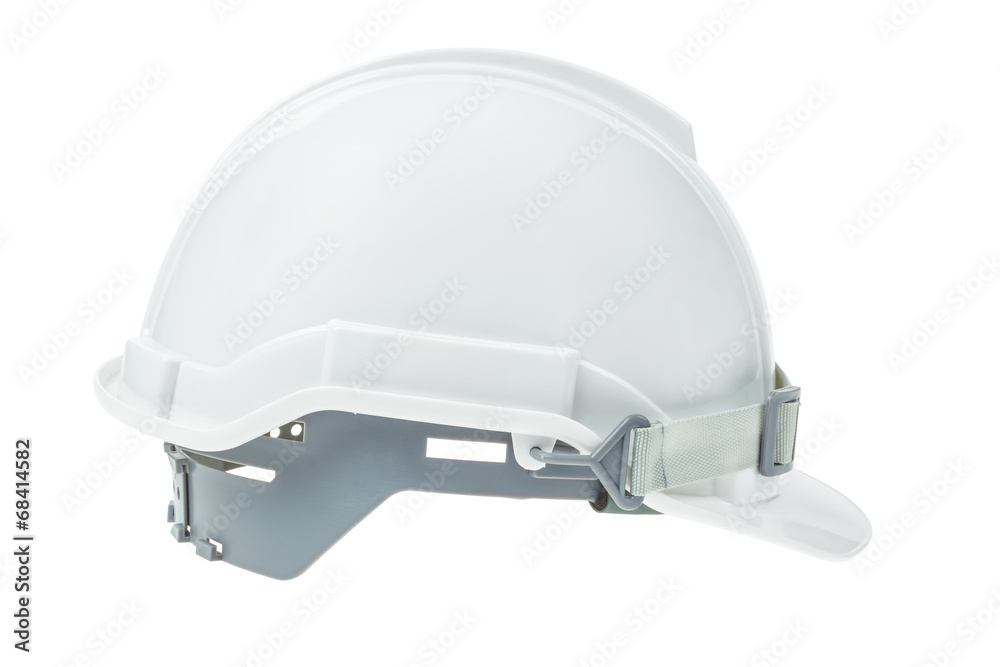 engineering concept, safety helmet on white background Stock Photo ...