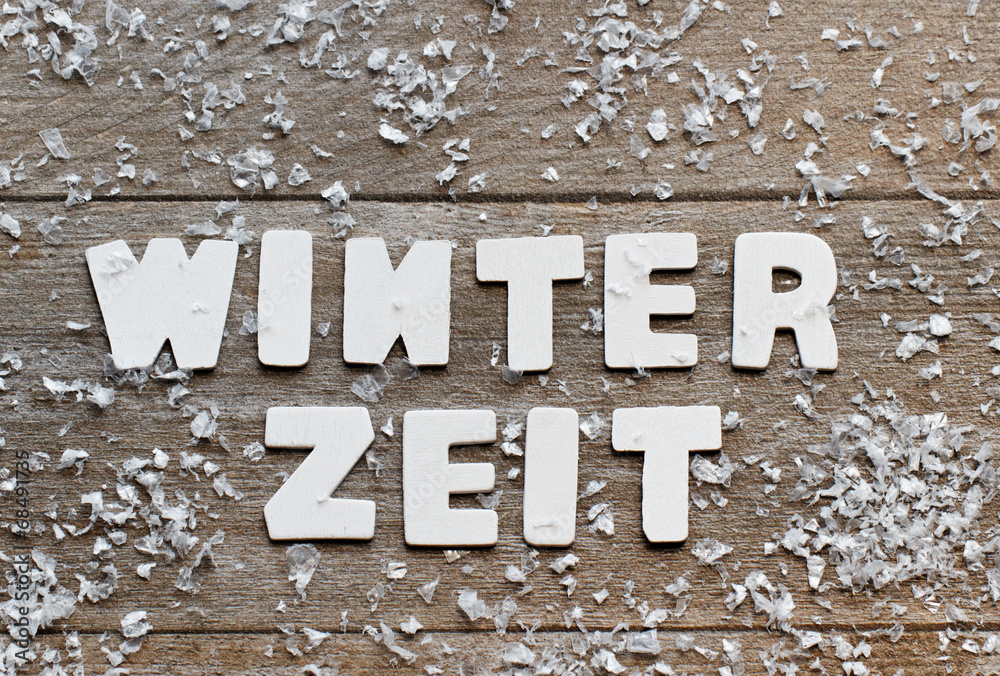 Winterzeit Stock-Foto | Adobe Stock