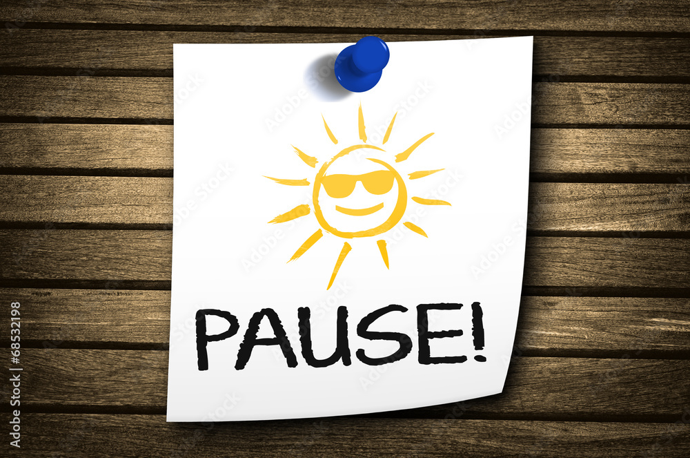 Pause Stock-Foto | Adobe Stock