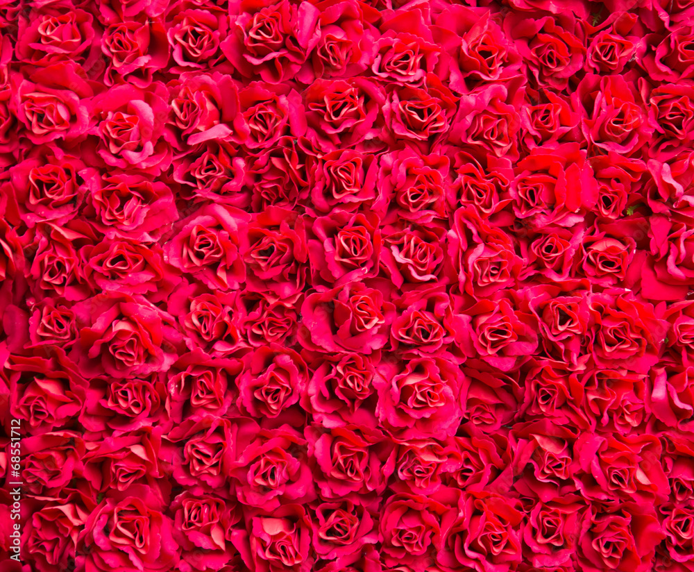 Natural red roses background Stock Photo | Adobe Stock