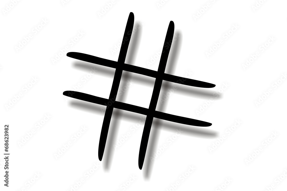 tic tac toe - noughrs and crosses Stock Illustration | Adobe Stock