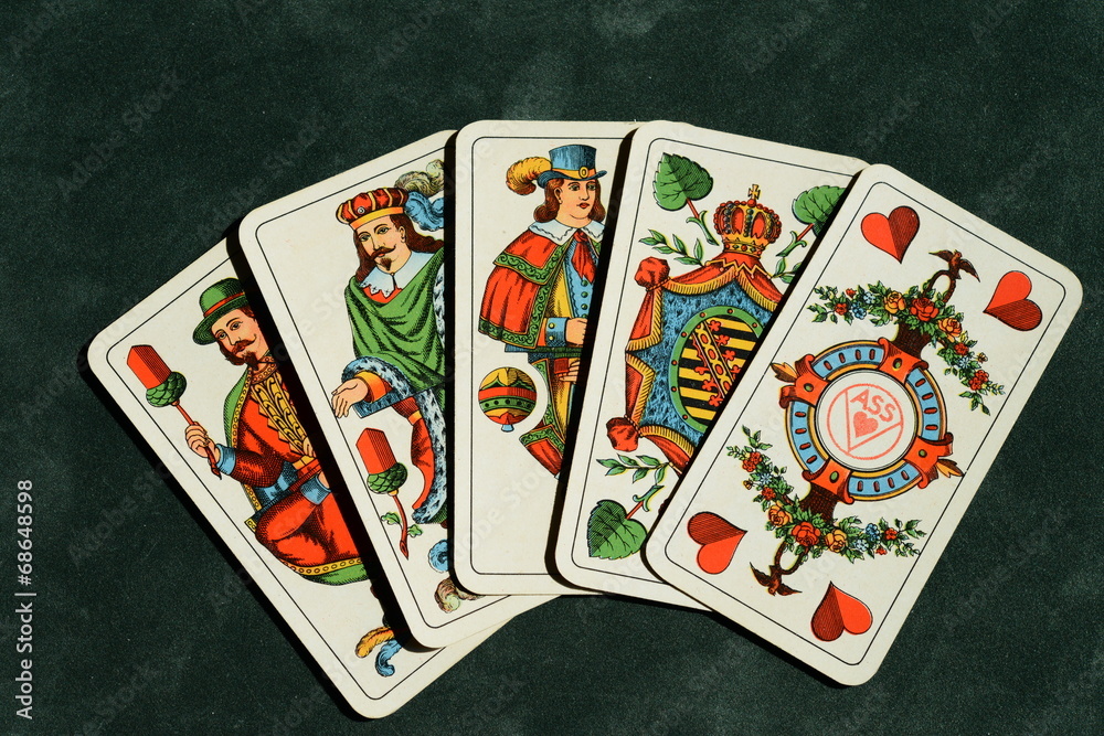 Spielkarten Stock-Foto | Adobe Stock