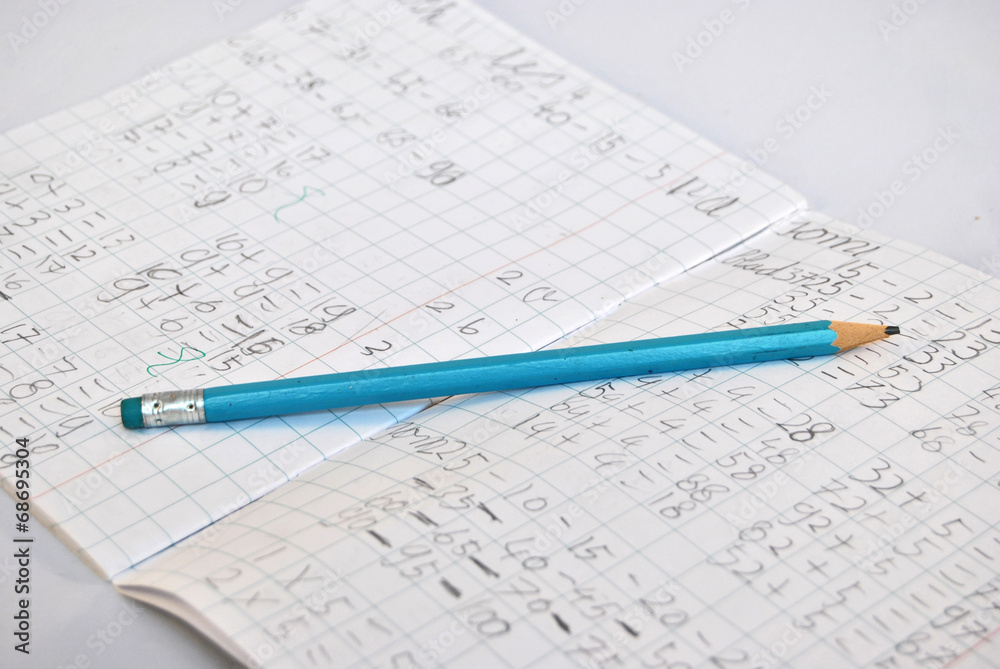 Rekenen op de basisschool Stock Photo | Adobe Stock