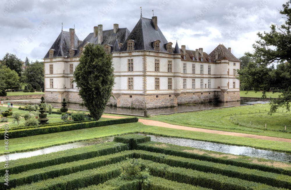 Chateau de Cormatin - France Stock Photo | Adobe Stock
