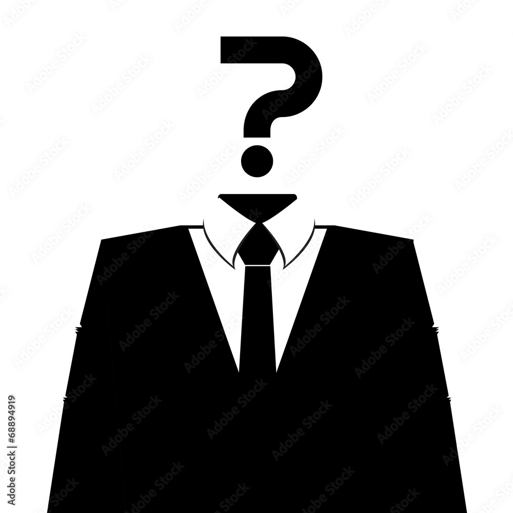 Anonymous avatar profile icon on white background. Vector. Stock Vector ...