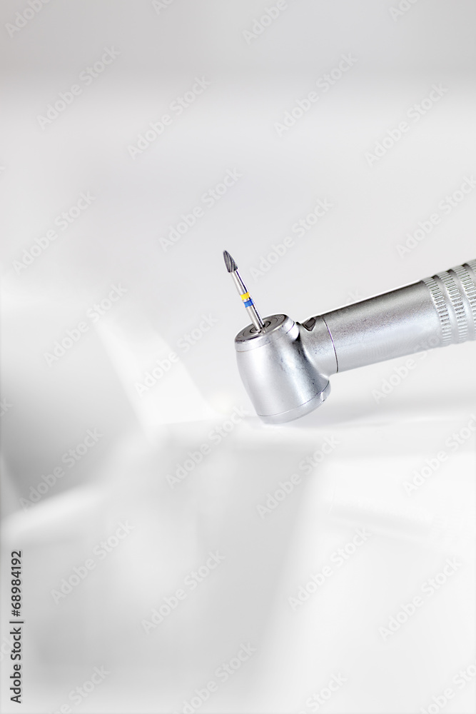 Nahaufnahme eines Zahnarztbohrers Stock-Foto | Adobe Stock