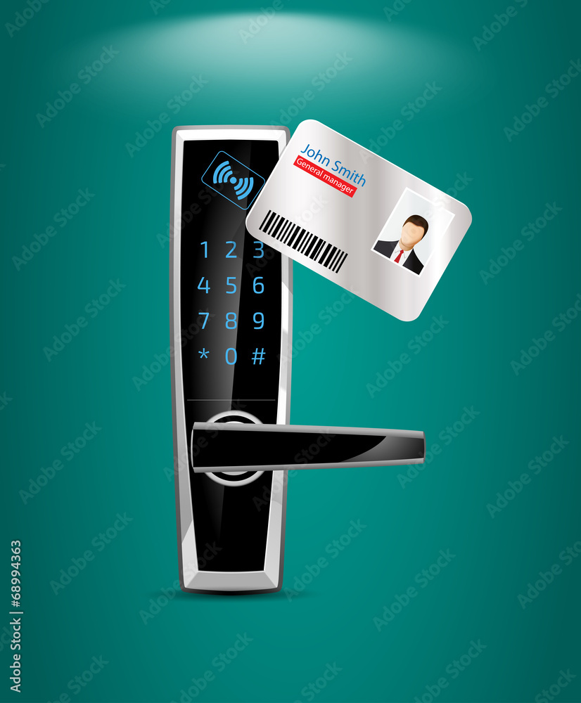 Access control and management system for hotels and hospitals Stock ...