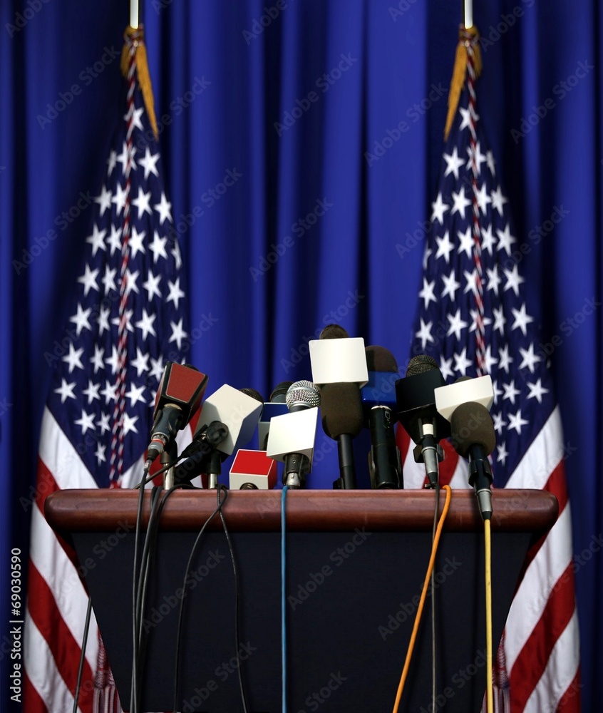 President Speech Podium foto de Stock | Adobe Stock