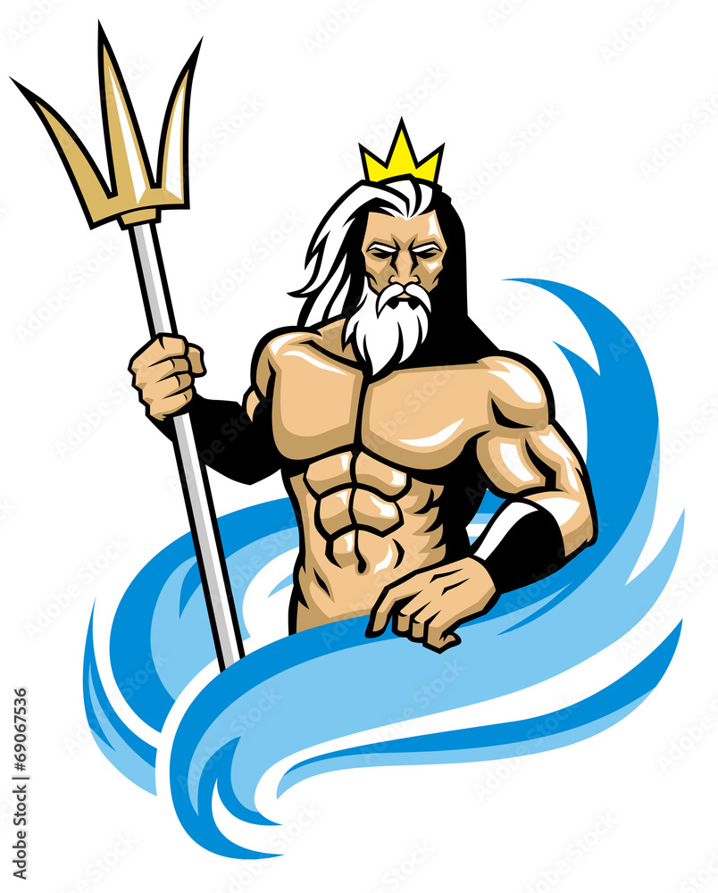 Vecteur Stock poseidon | Adobe Stock