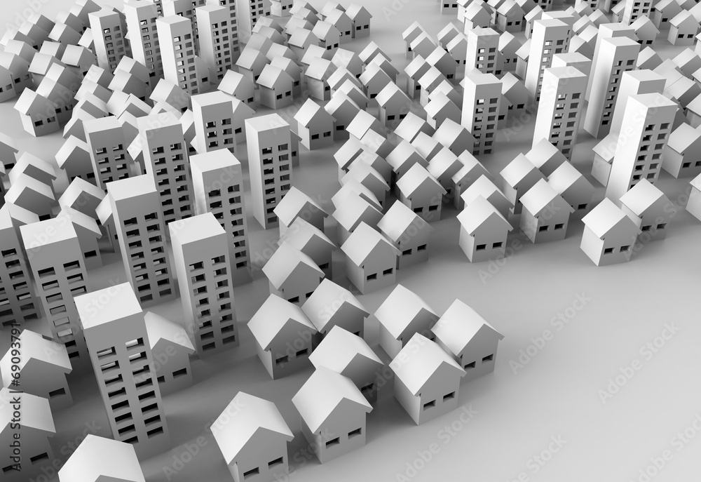 Papercraft Building Stock Illustration | Adobe Stock