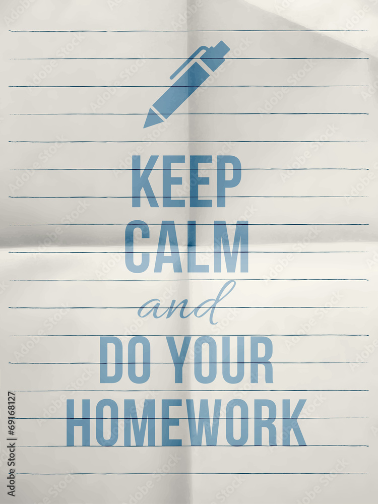 Do Your Homework Clipart