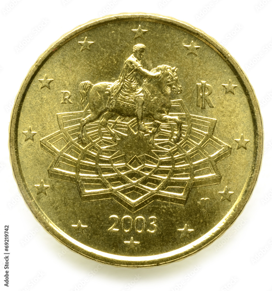 50 Centesimi Da Bambino 50 Cent Germania 2002 J, Rara Moneta Da Un