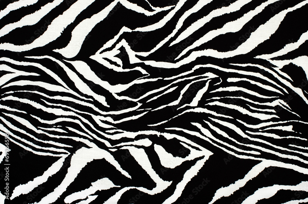 Black and white zebra pattern. Animal print as background. Stock Photo ...
