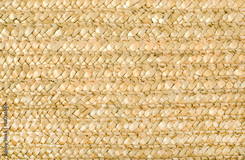 Wicker background. Close up on woven rattan pattern. Stock Photo ...