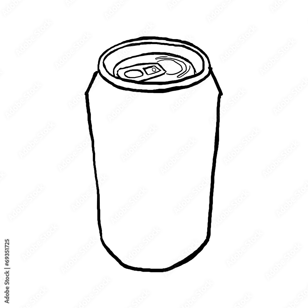 Draw can Stock Photo | Adobe Stock