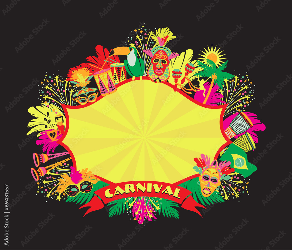 Rio Carnival Vector