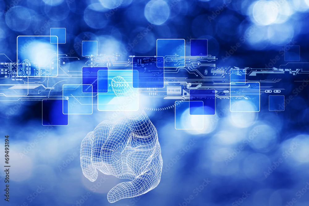 Technology background design Stock Illustration | Adobe Stock