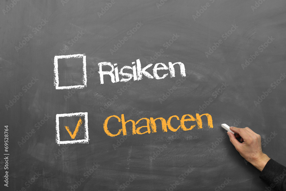 Risiken und Chancen Stock-Foto | Adobe Stock