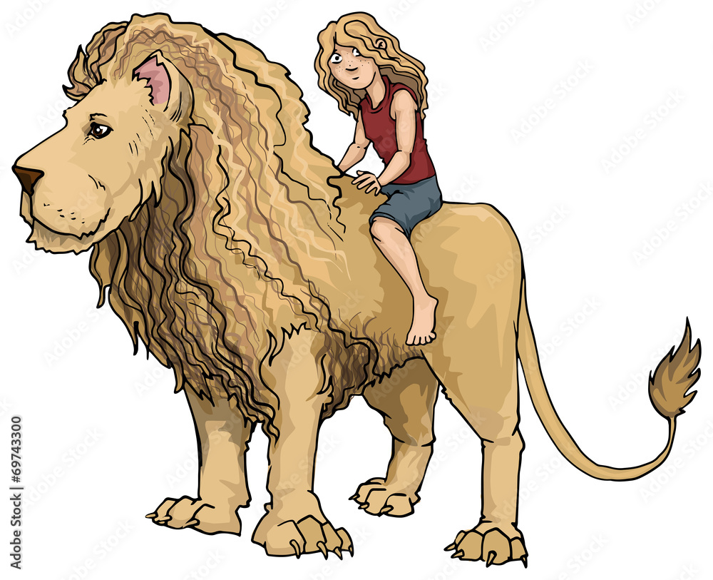 Lion Riding