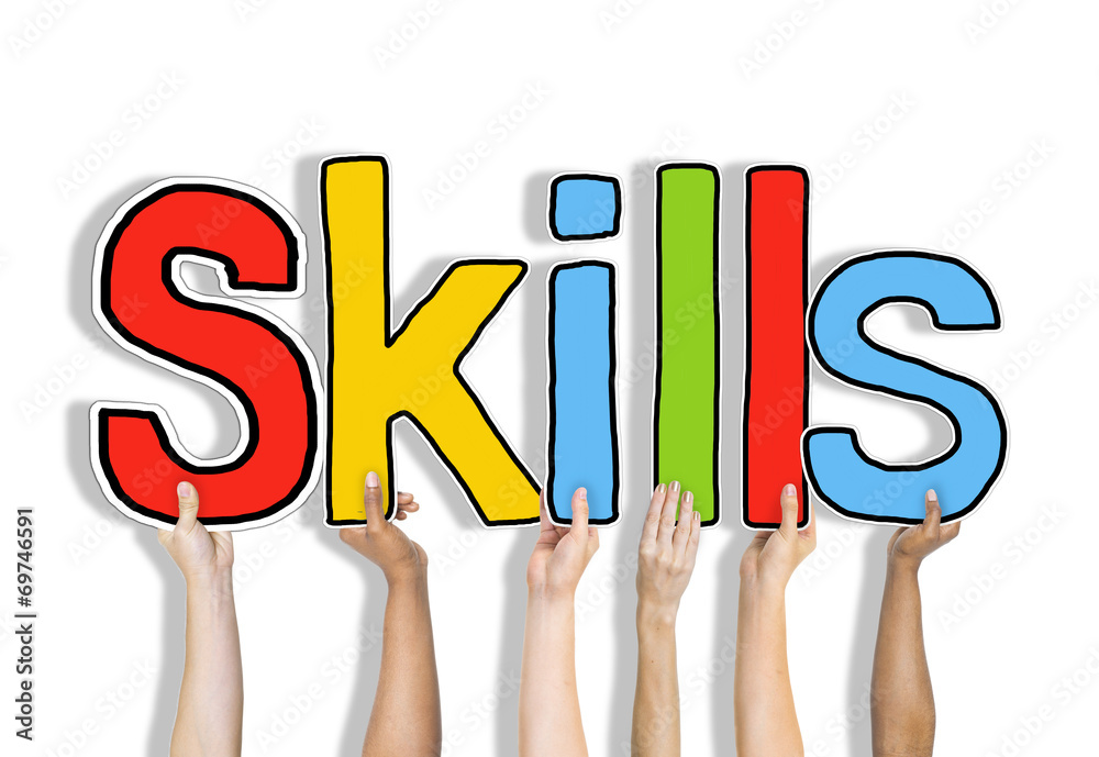 Skills Word Concepts Isolated on Background Stock Photo | Adobe Stock Skills Word Concepts Isolated on Background Stock Photo | Adobe Stock