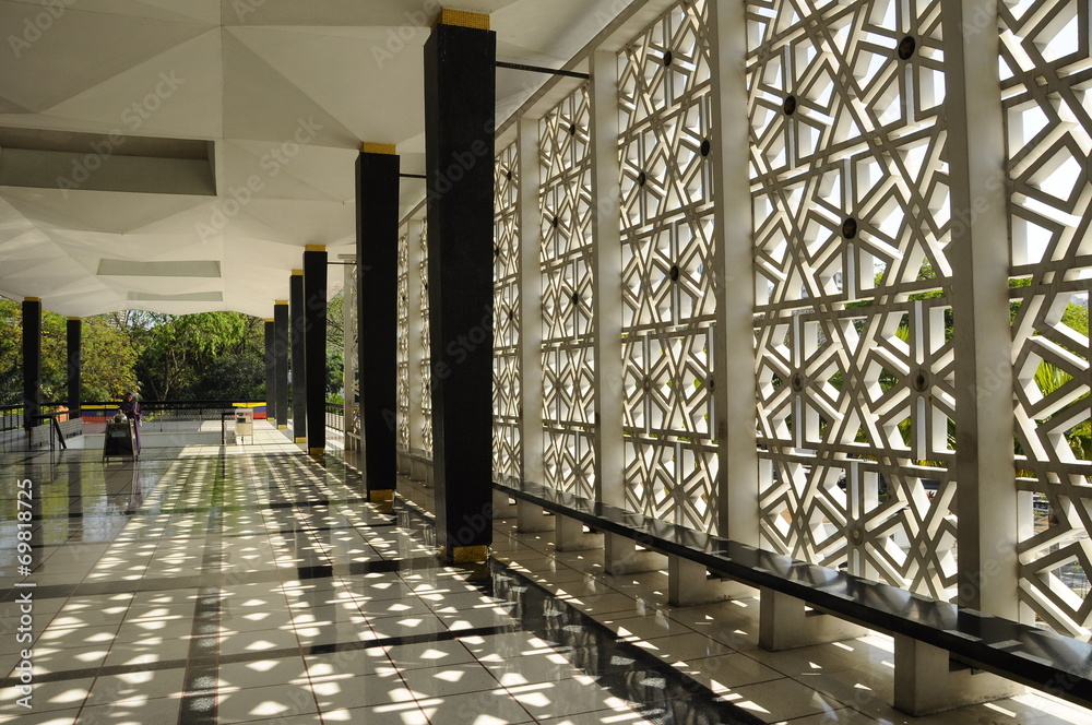 Malaysia National Mosque aka Masjid Negara Stock Photo | Adobe Stock