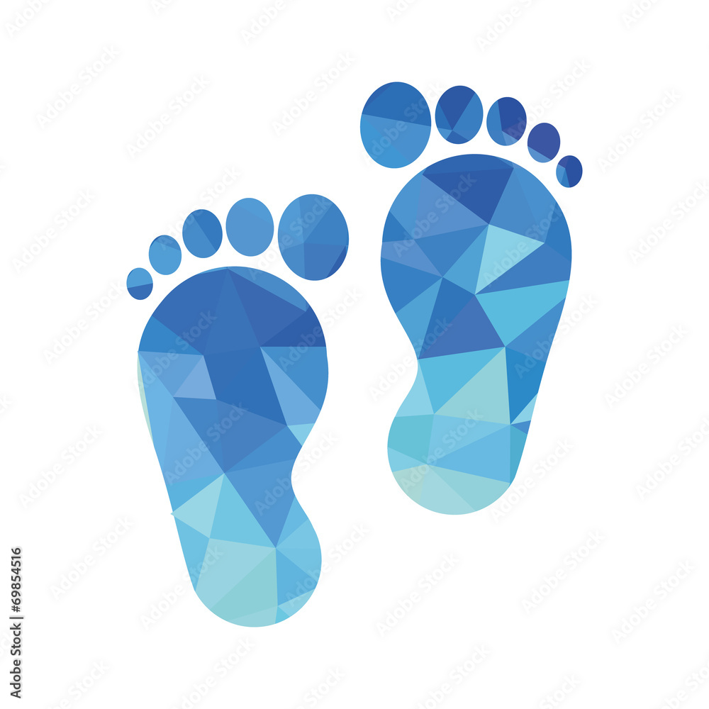 sole of the foot icon Stock Vector | Adobe Stock