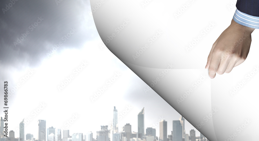 Turning the page Stock Photo | Adobe Stock