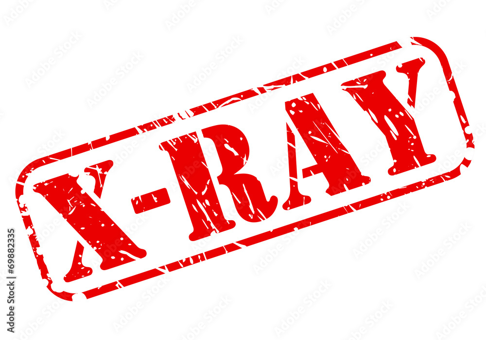 X-Ray red stamp text Stock Vector | Adobe Stock