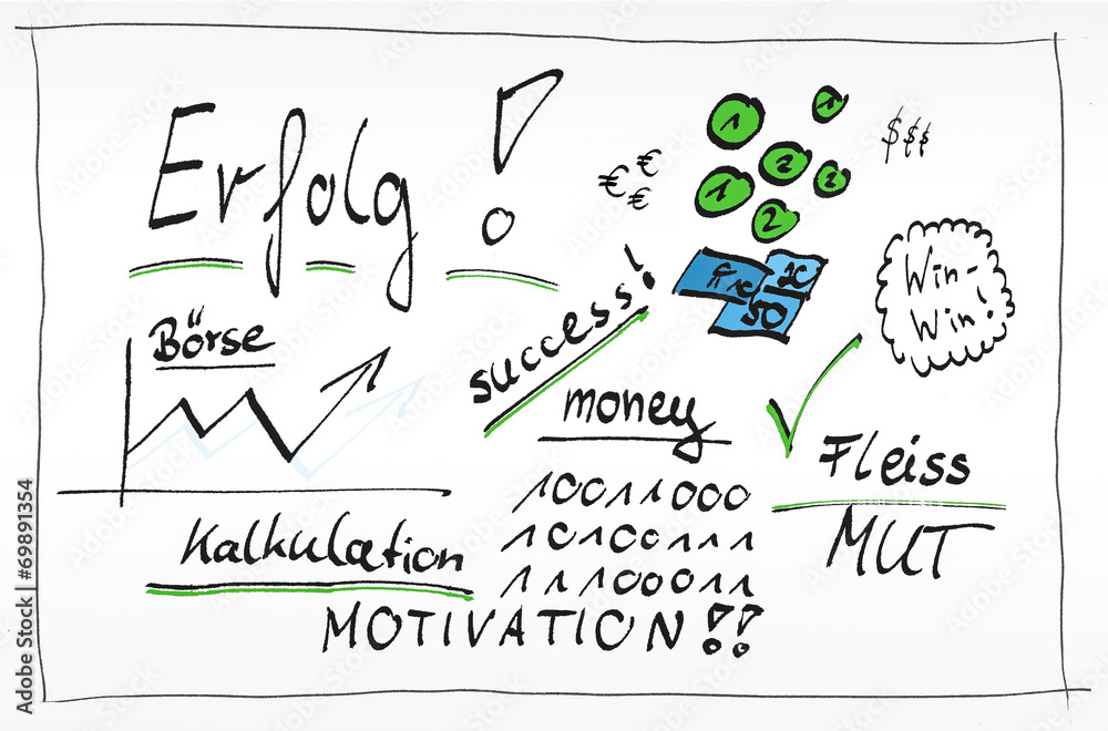 Erfolg Skizze Illustration Stock イラスト | Adobe Stock