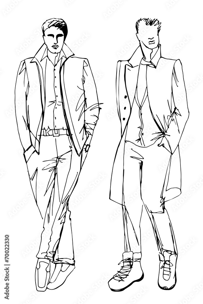 Male Fashion Illustration