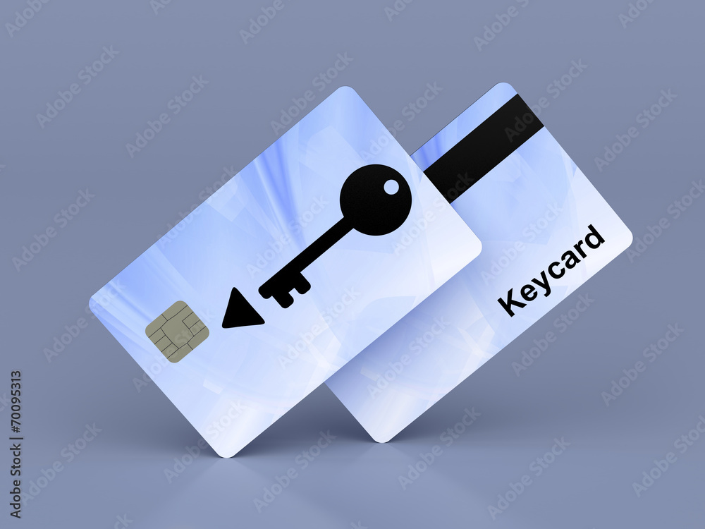 Keycards Stock Illustration | Adobe Stock