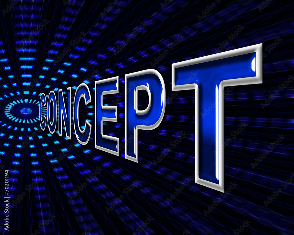 Idea Concept Shows Inventions Notion And Creative Stock Illustration ...