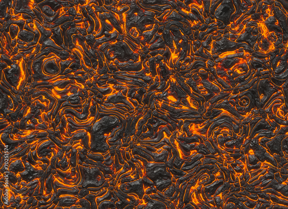 solidified lava texture of eruption volcano Stock Illustration | Adobe ...