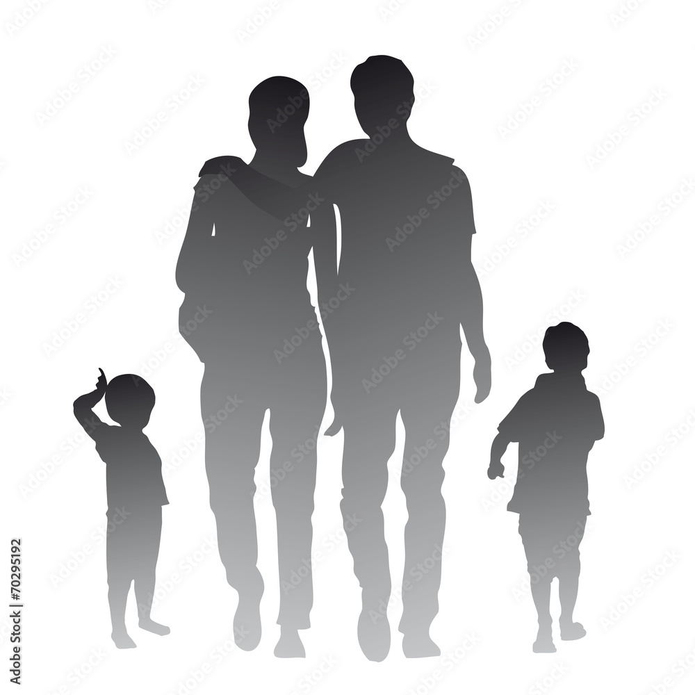 Figur Familie Mit 2 Kindern