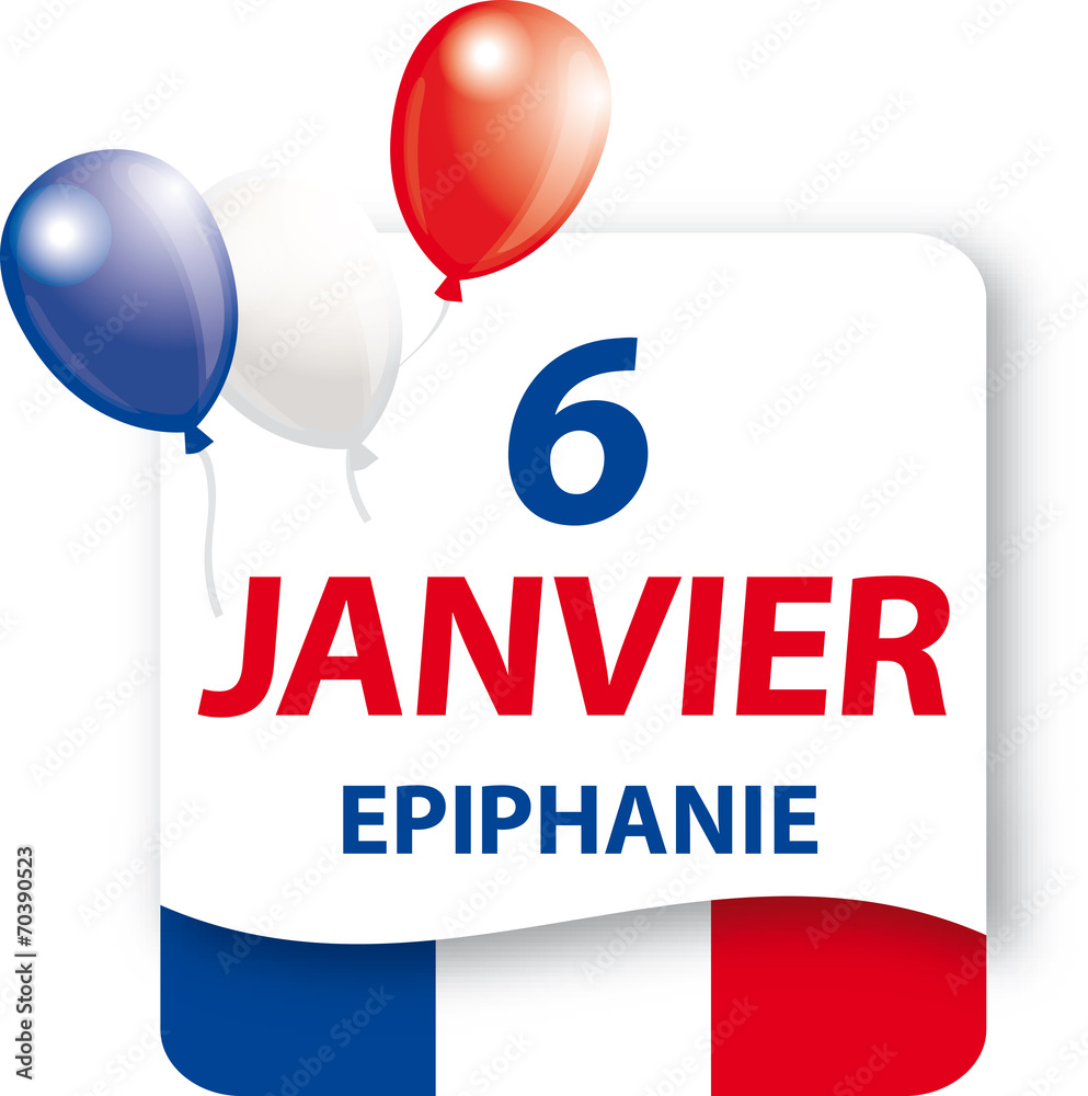Vecteur Stock 6 Janvier- Epiphanie | Adobe Stock