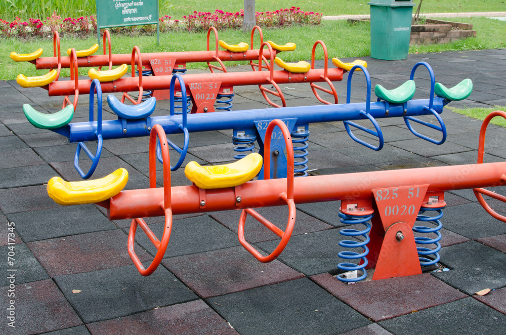Clean Playgrounds Make Happy Stock Photo | Adobe Stock