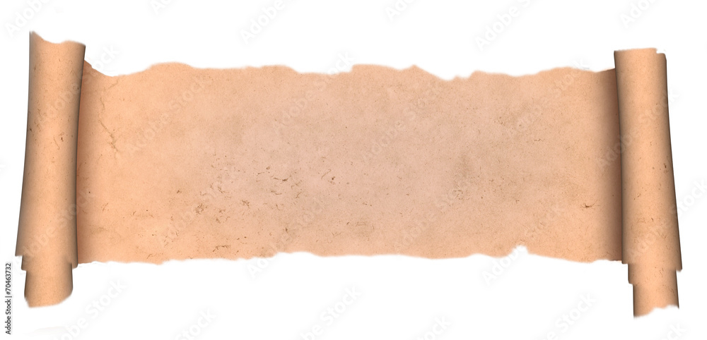 Medieval parchment scroll Stock Photo | Adobe Stock